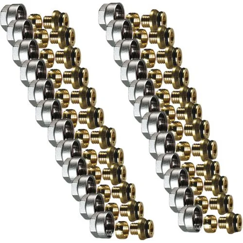 Ivar - 16mm Manifold Connectors - 12 Pack - Heatrite Products